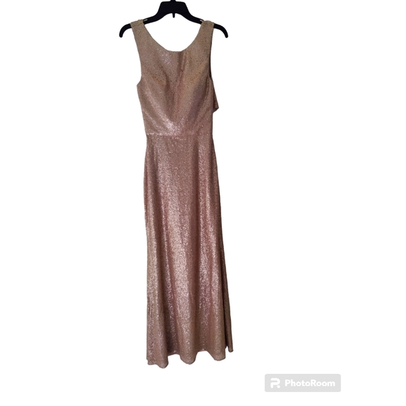 Dresses four me | Dresses | Dresses Four Me Champagne Formal Sequins ...